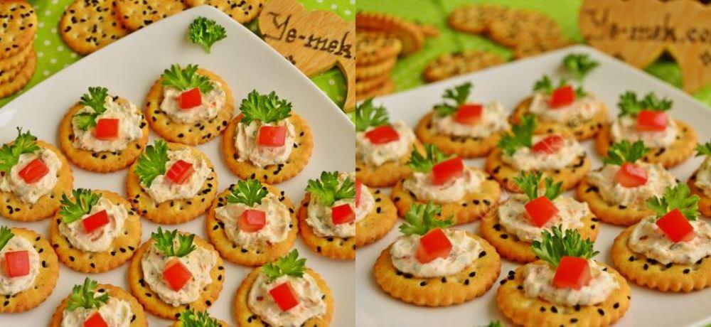 Spicy Cheese Canapes Recipe | YemekNet