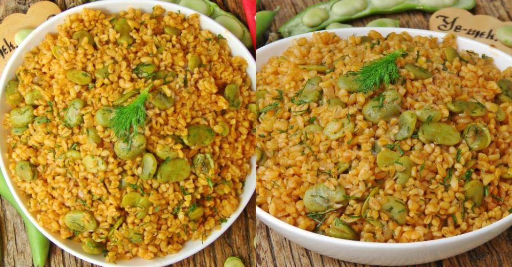 İç Baklalı Bulgur Pilavı Tarifi, Nasıl Yapılır? (Resimli) | Yemek ...