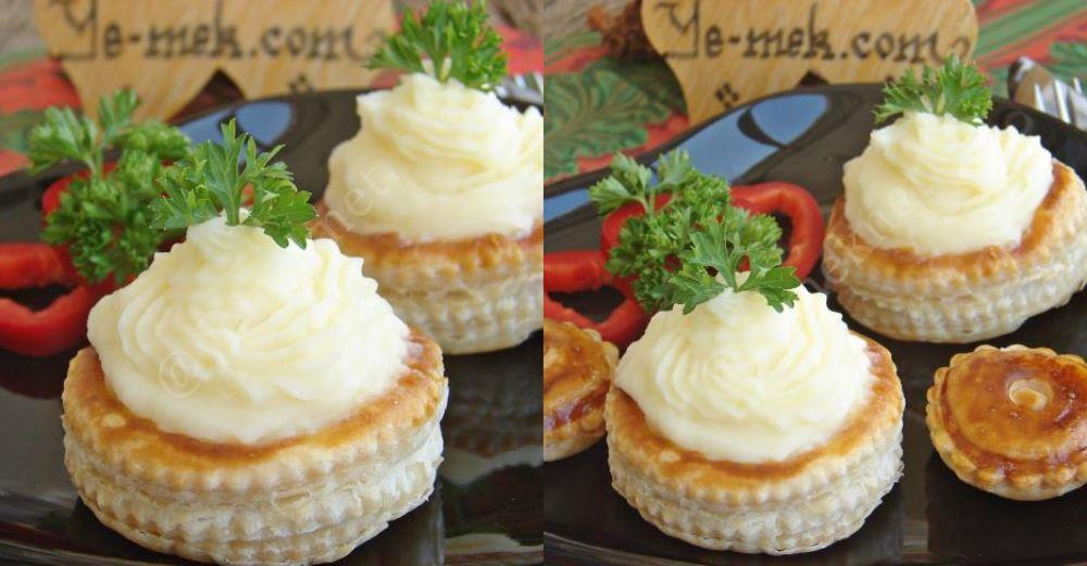 Mashed Potatoes With Volovants Recipe | YemekNet