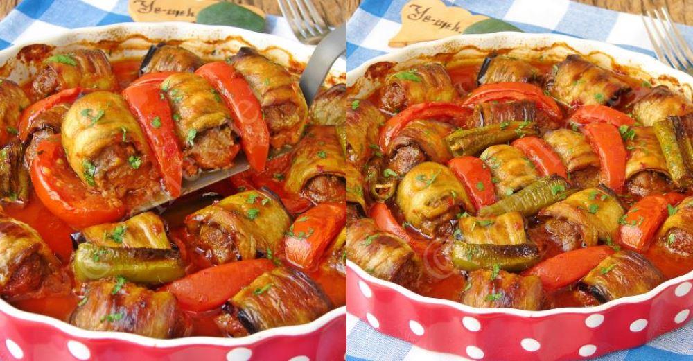 Patlıcan Sarma Tarifi, Nasıl Yapılır? (Resimli) | Yemek Tarifleri ...