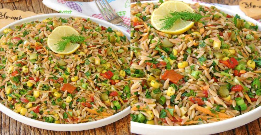 Şehriye Salatası Tarifi, Nasıl Yapılır? (Resimli) | Yemek Tarifleri