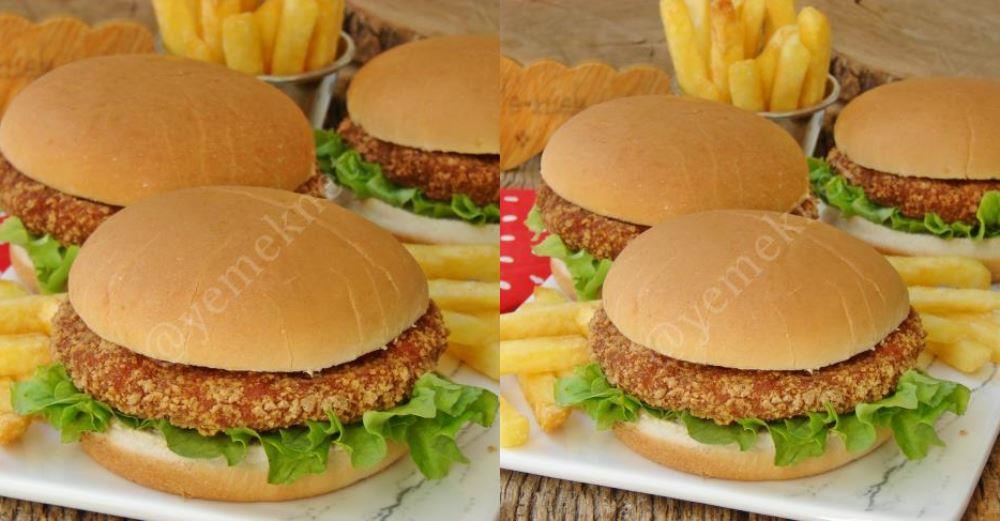 Tavuk Burger Tarifi, Nasıl Yapılır? (Resimli) | Yemek Tarifleri - YemekNet