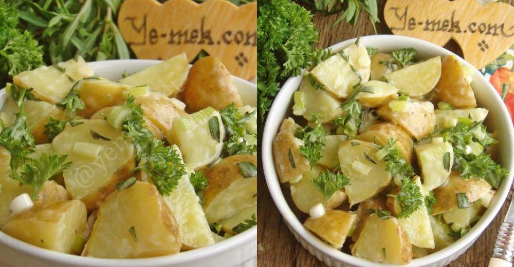 Taze Patates Salatası Tarifi, Nasıl Yapılır? (Resimli) | Yemek ...