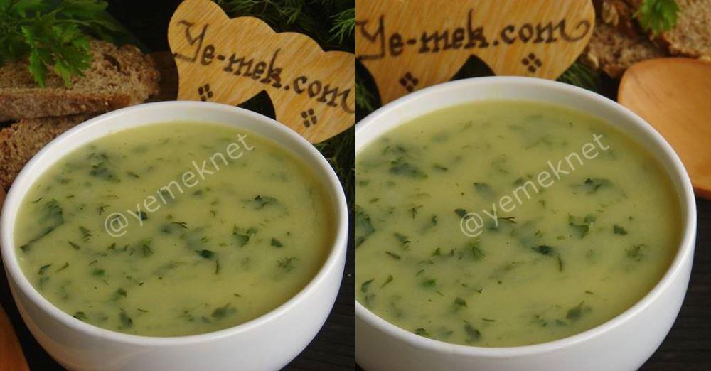 Yeşil Otlu Patates Çorbası Tarifi, Nasıl Yapılır? (Resimli) | Yemek ...