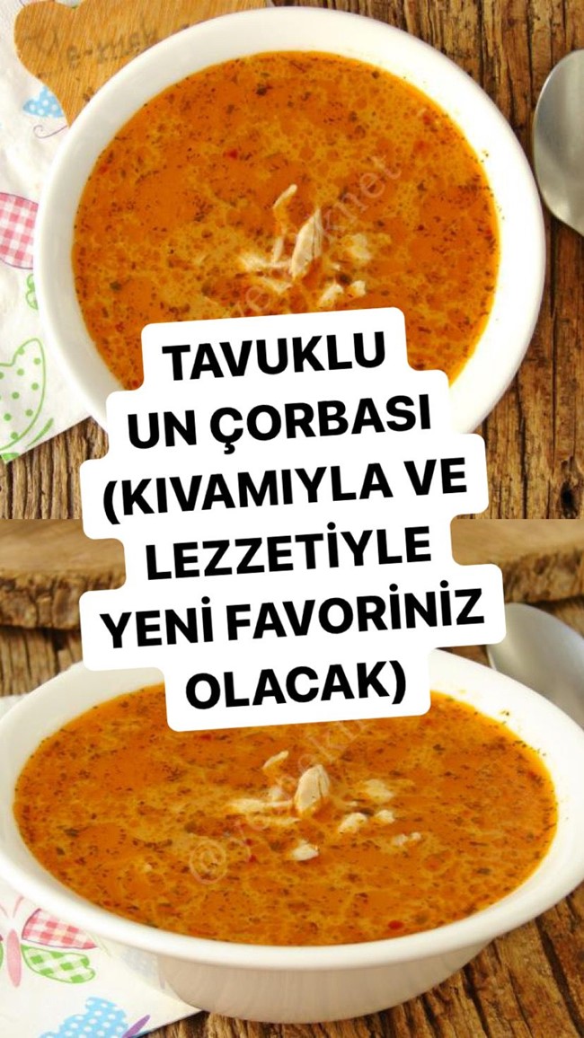 Tavuklu Un Çorbası Tarifi, Nasıl Yapılır? (Resimli) | Yemek Tarifleri ...
